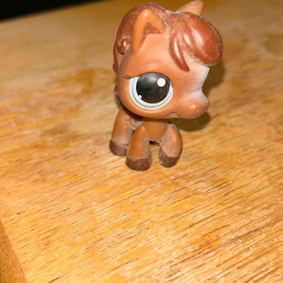 Littlest Pet Shop | Toys | Littlest Pet Shop Horse Pony Brown 337 ...